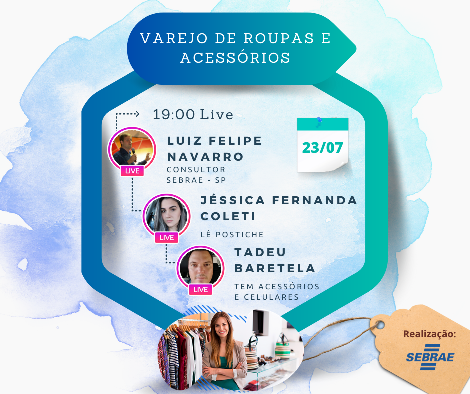 Sebrae-SP oferece palestra gratuita sobre varejo de roupas e acessórios | ASN São Paulo ...