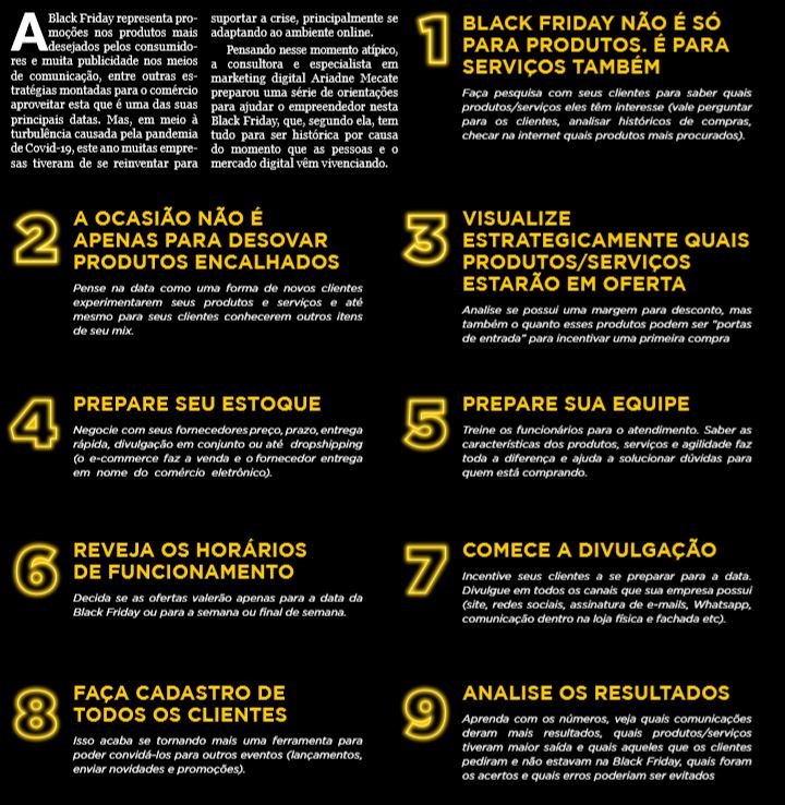 9 dicas para impulsionar seu negócio na Black Friday | ASN São Paulo - Agência Sebrae de Notícias